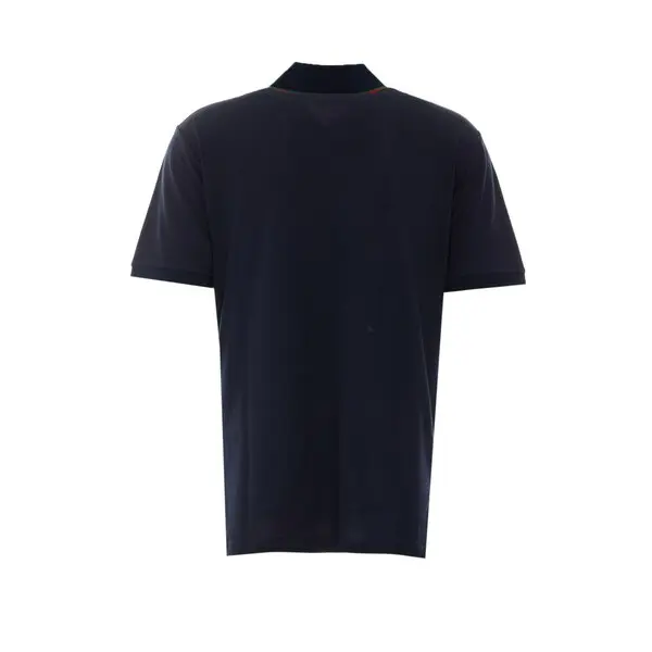 Gucci Piquet Polo With Web Detail