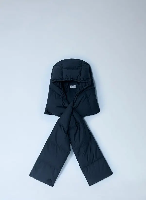Moncler Nylon Hooded Scarf