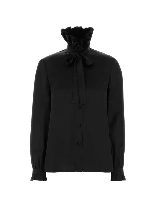 Gucci Satin Silk Shirt - Multicolor