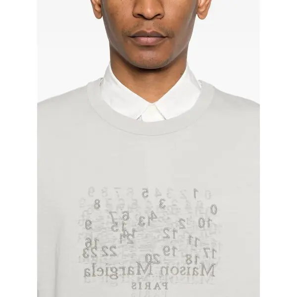 MAISON MARGIELA Grey T-shirts & Vests T-shirts