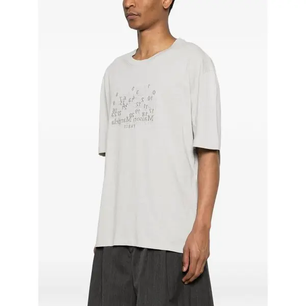 MAISON MARGIELA Grey T-shirts & Vests T-shirts