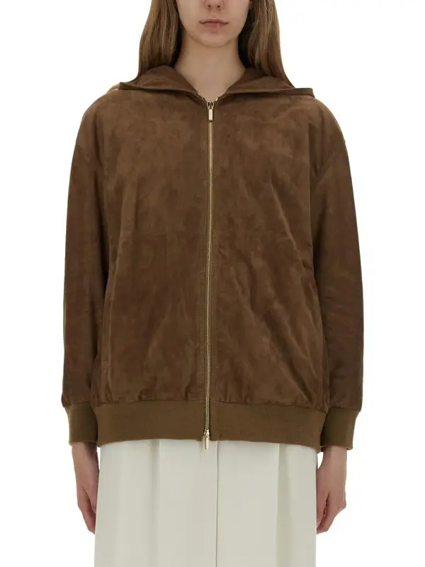 Max Mara Zeno Leather Jacket