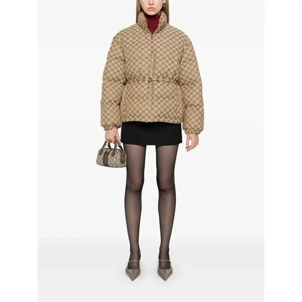 Gucci Neutrals Jackets Puffer Jackets