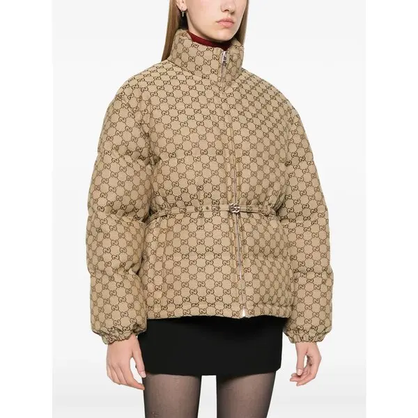 Gucci Neutrals Jackets Puffer Jackets