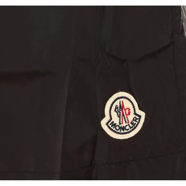 Moncler Logo Swimsuit - Black