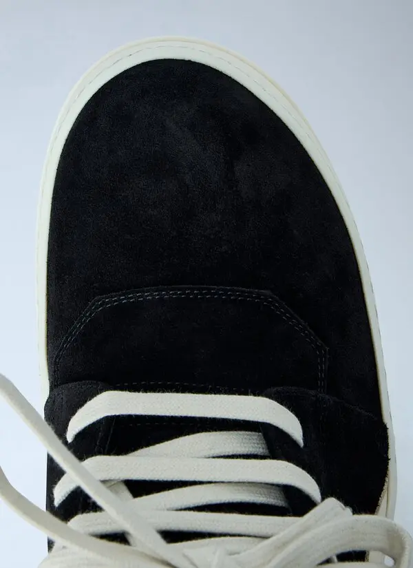 Rick Owens High-top Suede Geobasket Sneakers