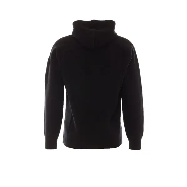 C.P. COMPANY Lens Knitted Hoodie