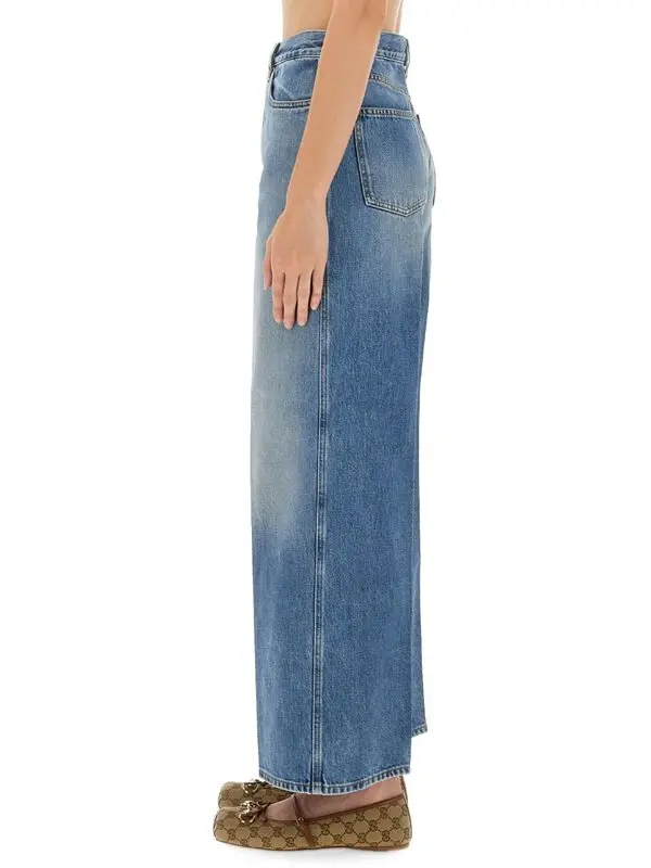 Gucci Wide-leg Jeans