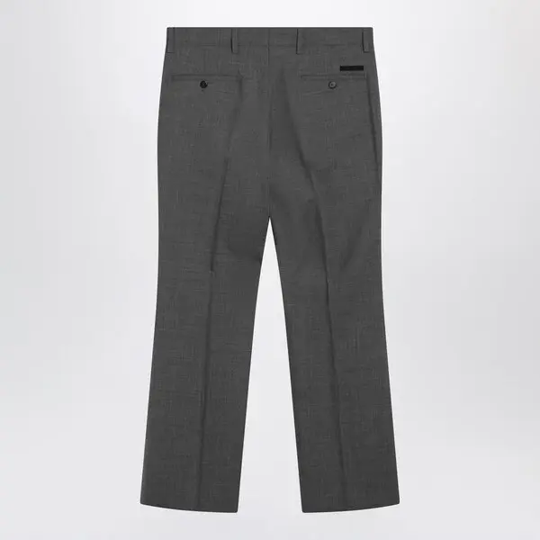 Prada Wool Trousers - Gray