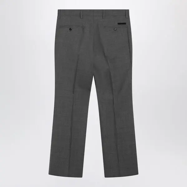 Prada Wool Trousers - Gray