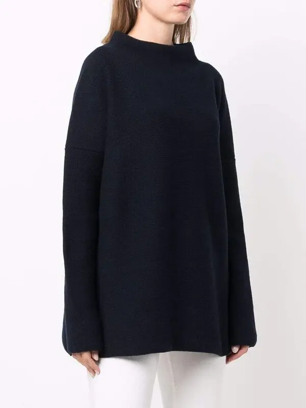 DANIELA GREGIS Wool Turtle-neck Sweater - Multicolor