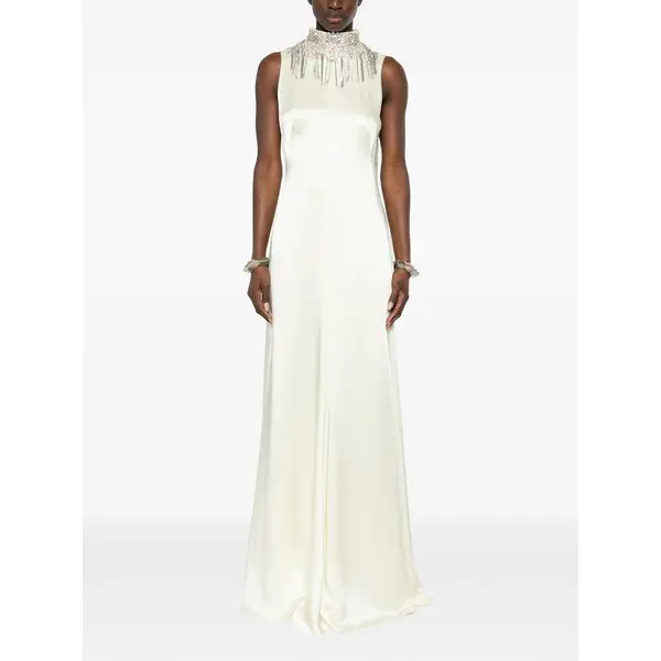 Alexander McQueen Neutrals Dresses Evening Dresses