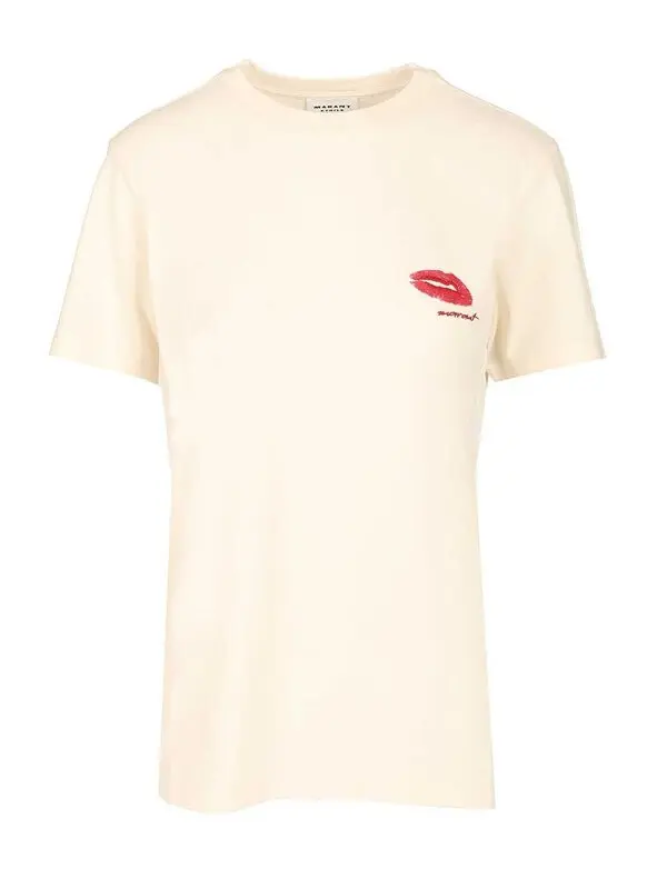 Isabel Marant Étoile Marant Zewel T-shirt - Cream