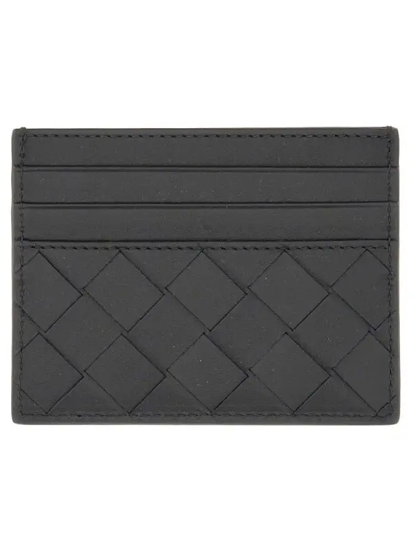 Bottega Veneta Woven Credit Card Holder
