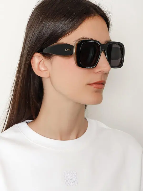 Loewe Sierra Sunglasses - Black