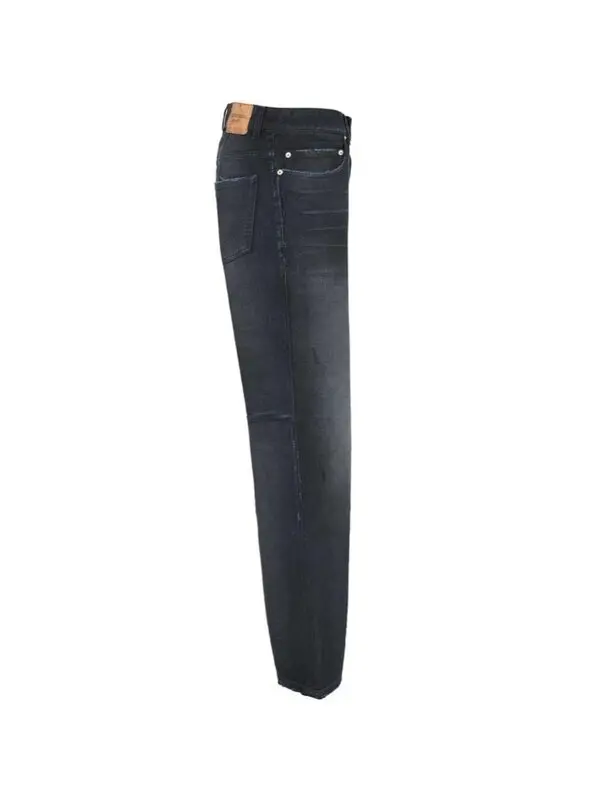 Balenciaga Regular Faded Jeans - Blue