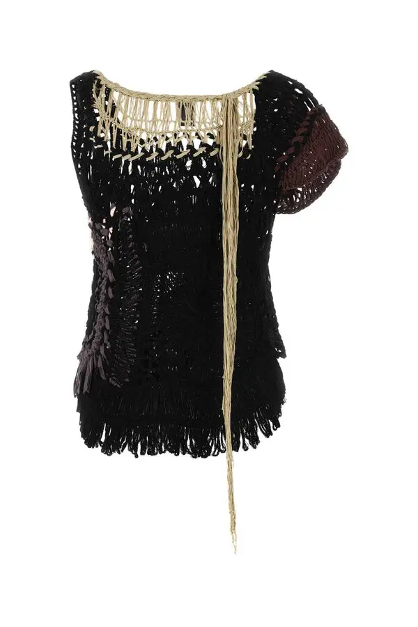 Dries Van Noten Crochet Top