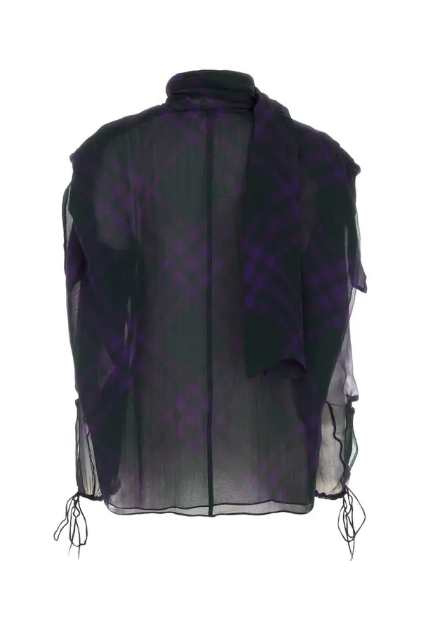 Burberry Printed Crepe Blouse