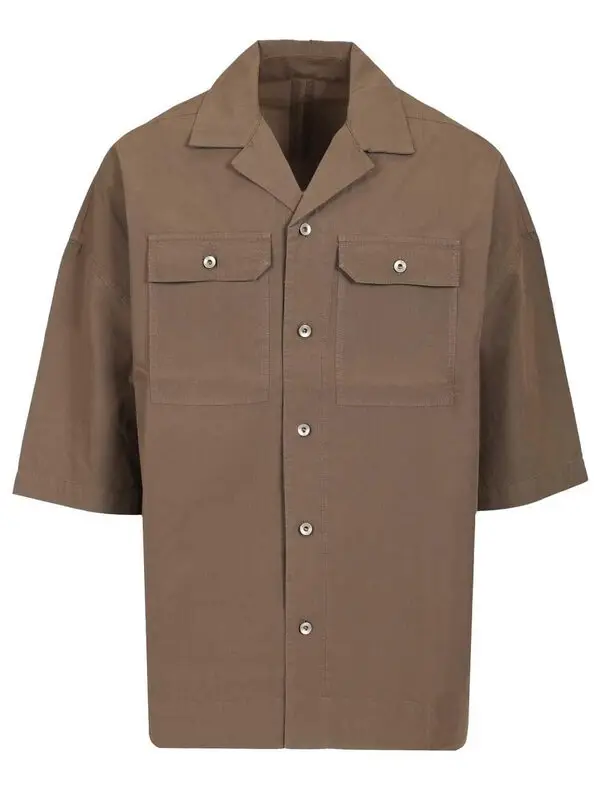 Rick Owens Magnum Tommy Shirt - Brown