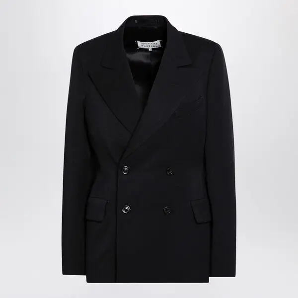 MAISON MARGIELA Double-breasted Jacket In Wool