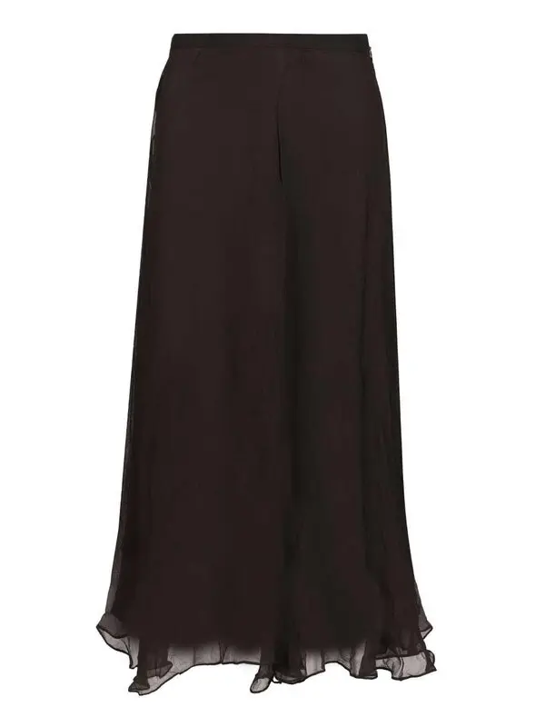 Isabel Marant Étoile Lycia Long Skirt - Black