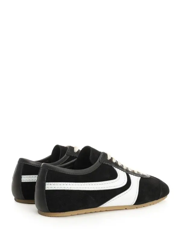 Dries Van Noten Suede Sneakers - Black