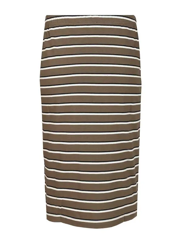 ROTATE BY BIRGER CHRISTENSEN Jersey Midi Skirt - Multicolor
