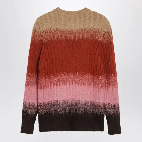 Fendi Mohair And Wool Sweater - Brown