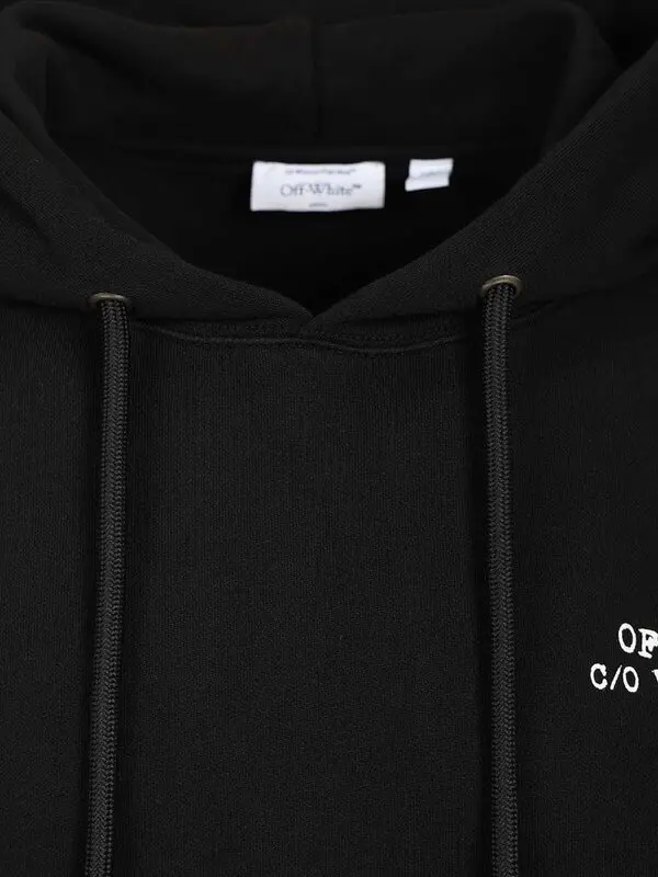Off-White Type Arrow Hoodie - Black