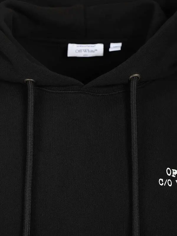 Off-White Type Arrow Hoodie - Black