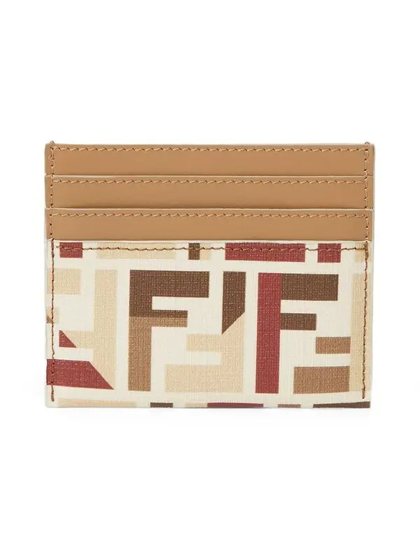 Fendi Card Holder Roma - Cream
