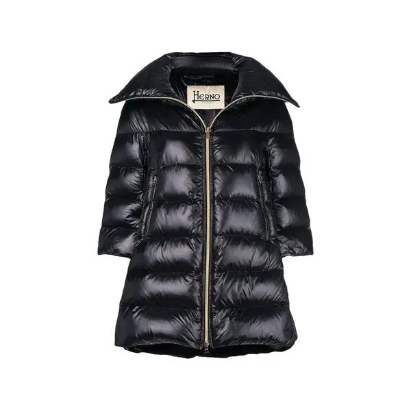 Herno Oversized Padded Coat - Black