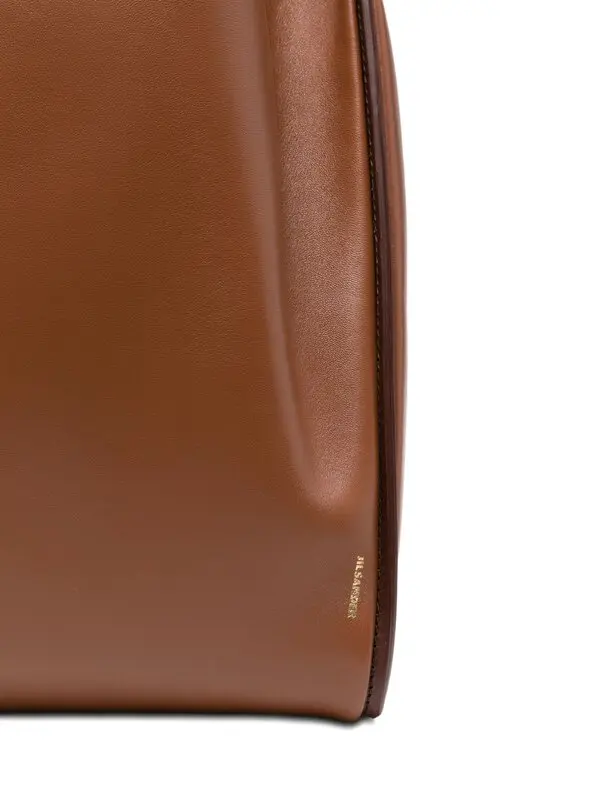 JIL SANDER Pivot Leather Tote Bag