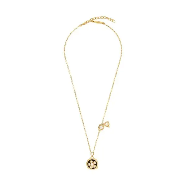 FERRAGAMO Fiore Charm Necklace