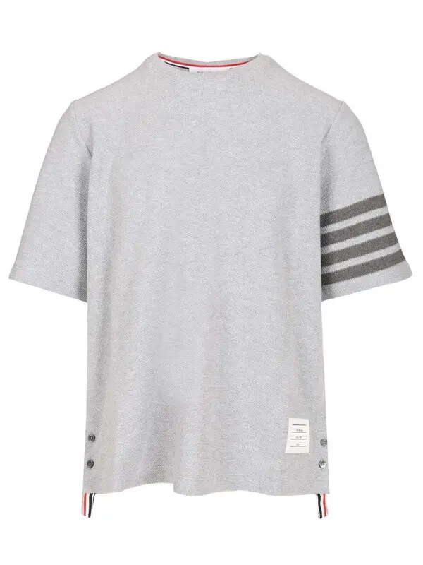 Thom Browne Short-sleeved Cotton T-shirt