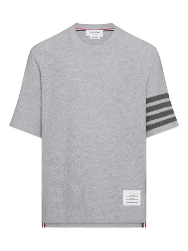 Thom Browne Short-sleeved Cotton T-shirt