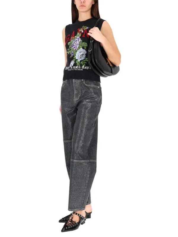 GANNI Rose Vest