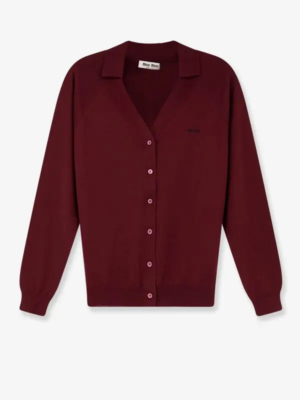 Miu Miu Virgin Wool Cardigan