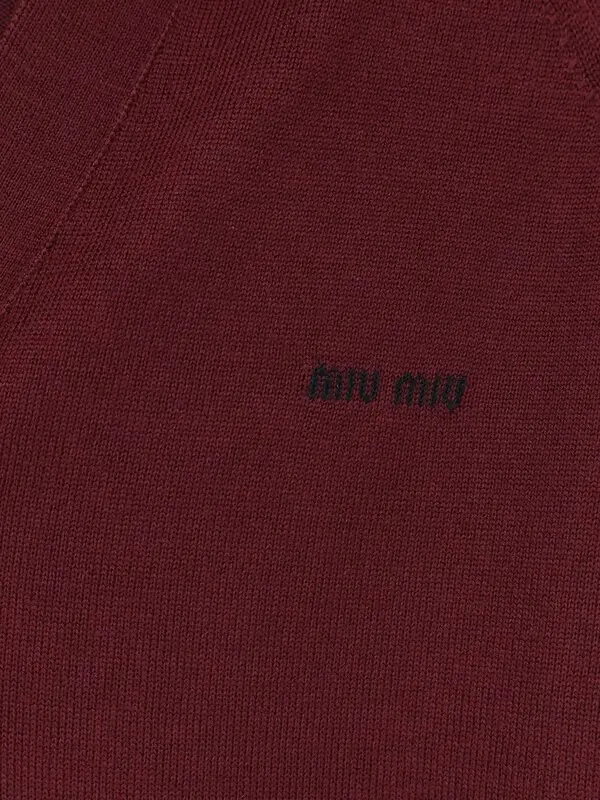 Miu Miu Virgin Wool Cardigan