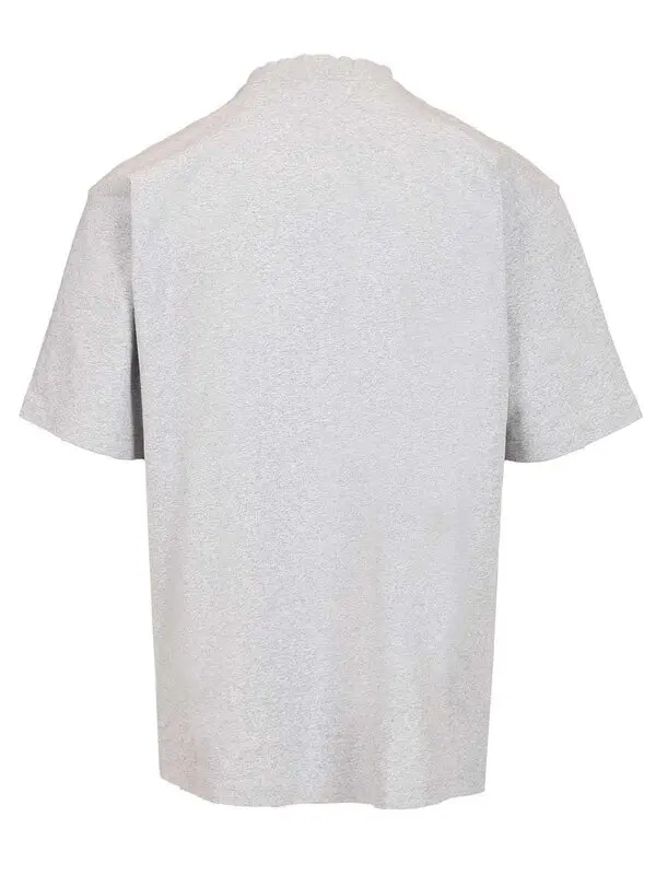 Balenciaga Cursive T-shirt - Gray