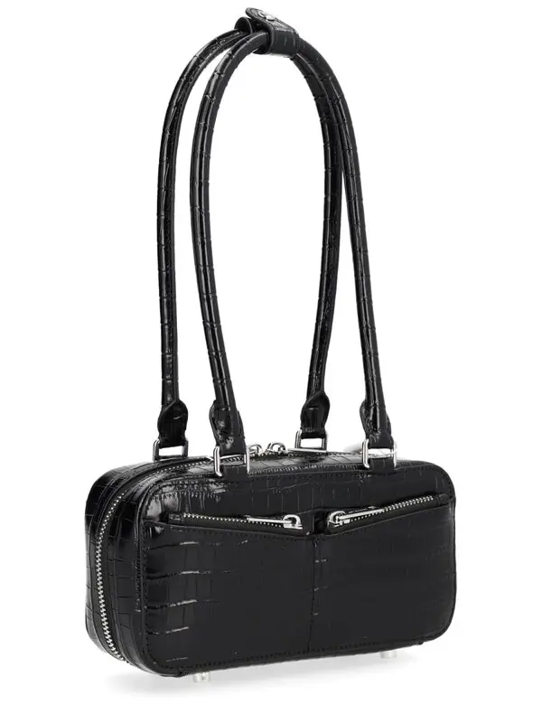 SELF-PORTRAIT Bag With Crocodile Effect