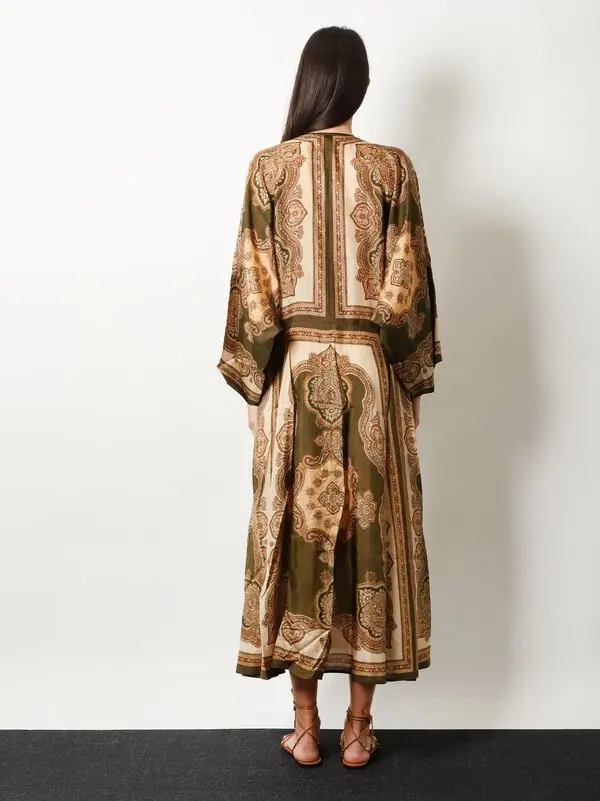 Zimmermann Mahon Silk Tunic Dress