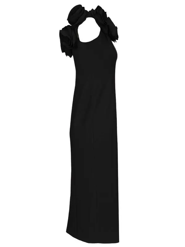ROTATE BY BIRGER CHRISTENSEN Crepe Midi Dress