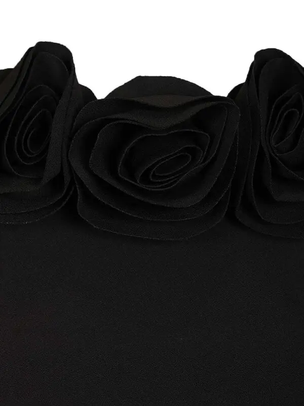 ROTATE BY BIRGER CHRISTENSEN Crepe Midi Dress