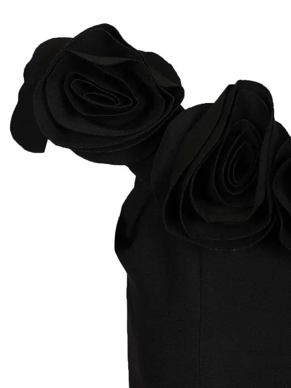 ROTATE BY BIRGER CHRISTENSEN Crepe Midi Dress