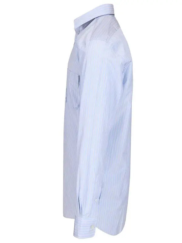 MAISON MARGIELA Tailored Striped Cotton Shirt