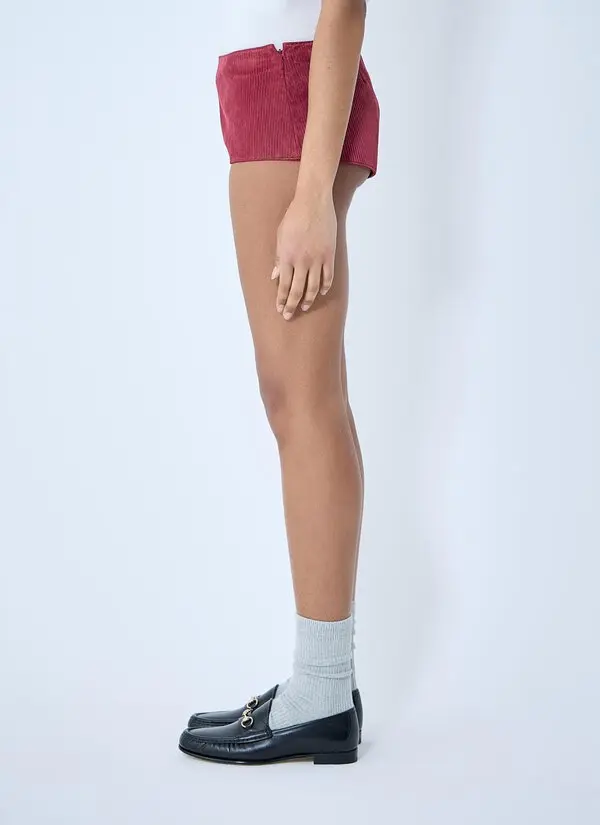 Gucci Suede Mini Shorts