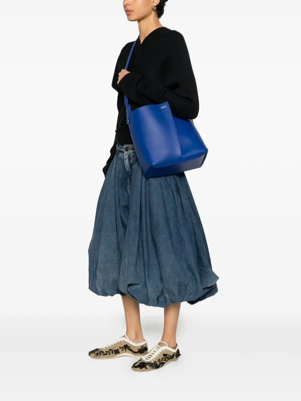 Loewe Bilbao Medium Leather Bucket Bag