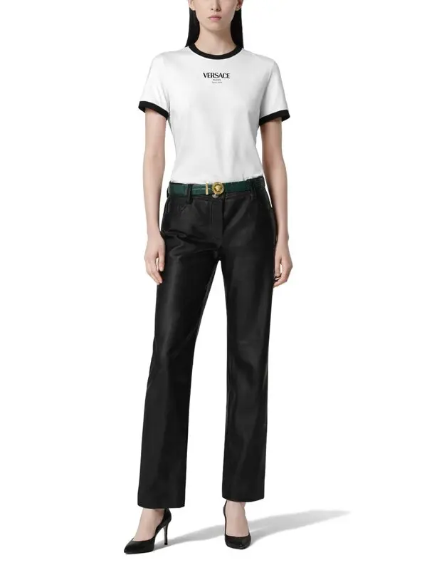 Versace T-shirt With Logo - White