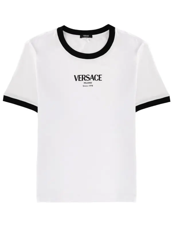 Versace Logo T-shirt - White